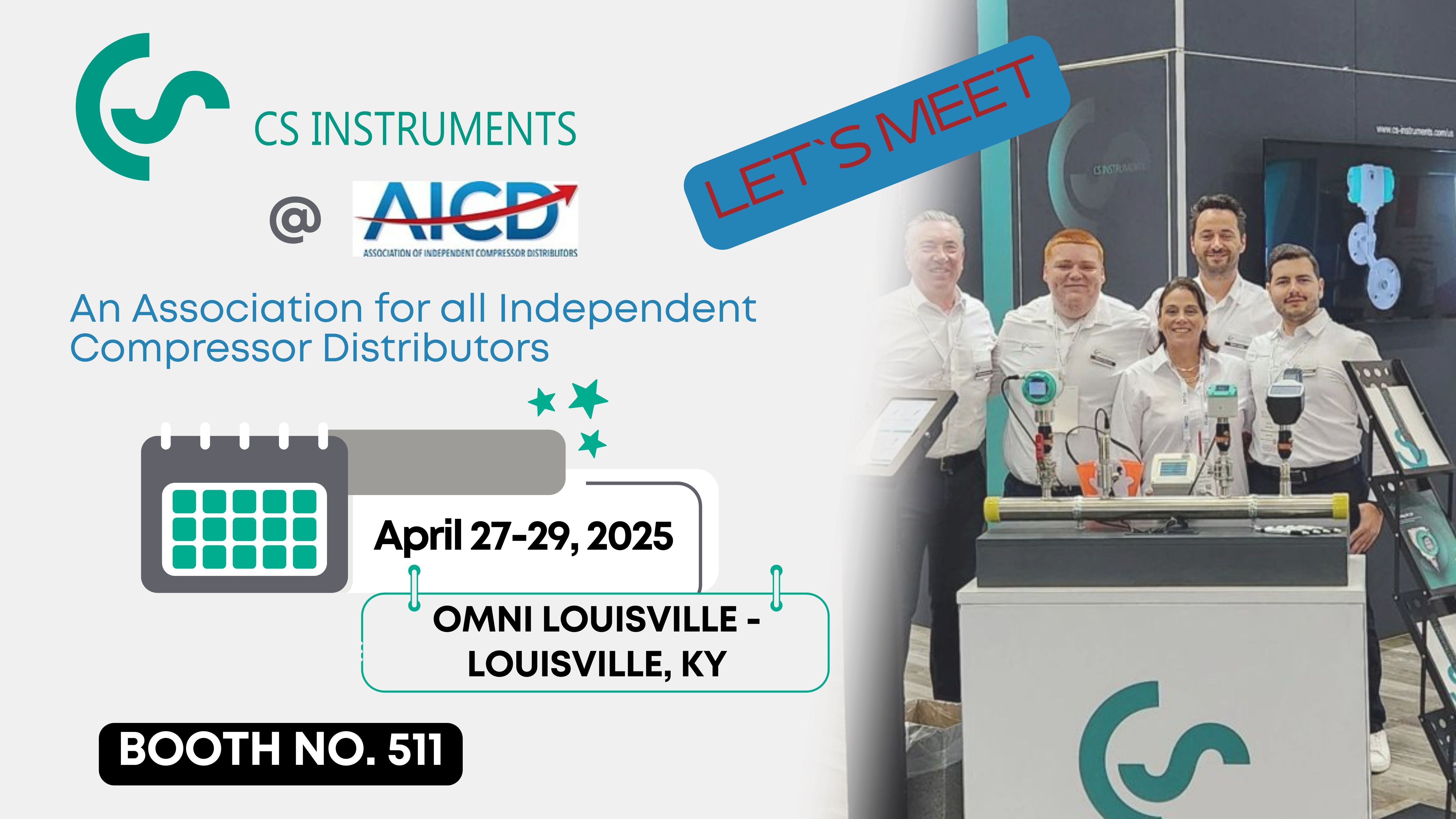 CS INSTRUMENTS USA at AICD 2025 Exhibition | CS INSTRUMENTS